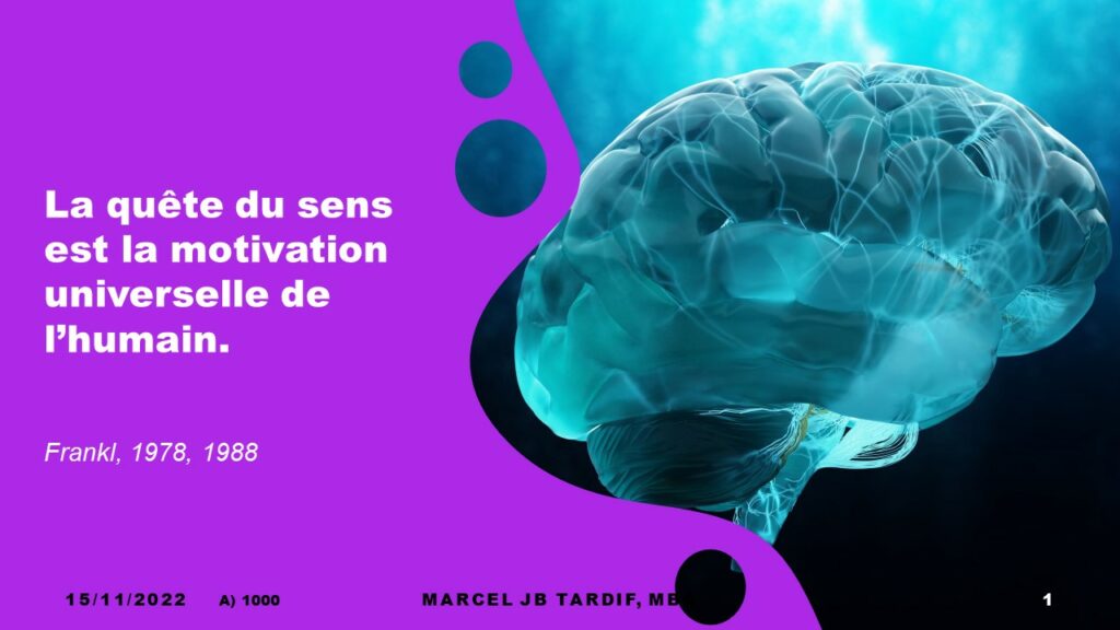 La quête du sens est la motivation universelle de l’humain - Performinfo