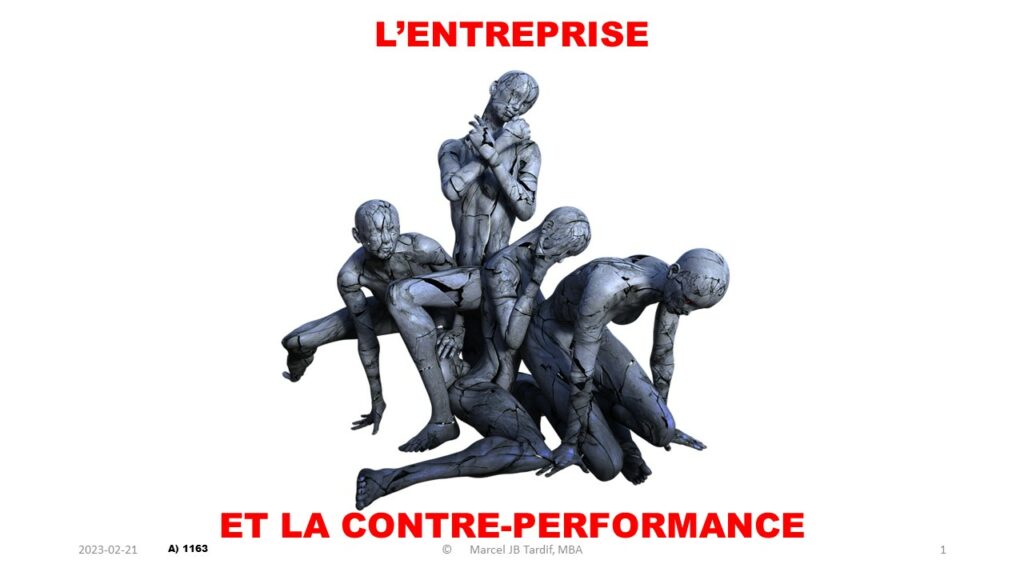 L’entreprise et la contre-performance - Performinfo